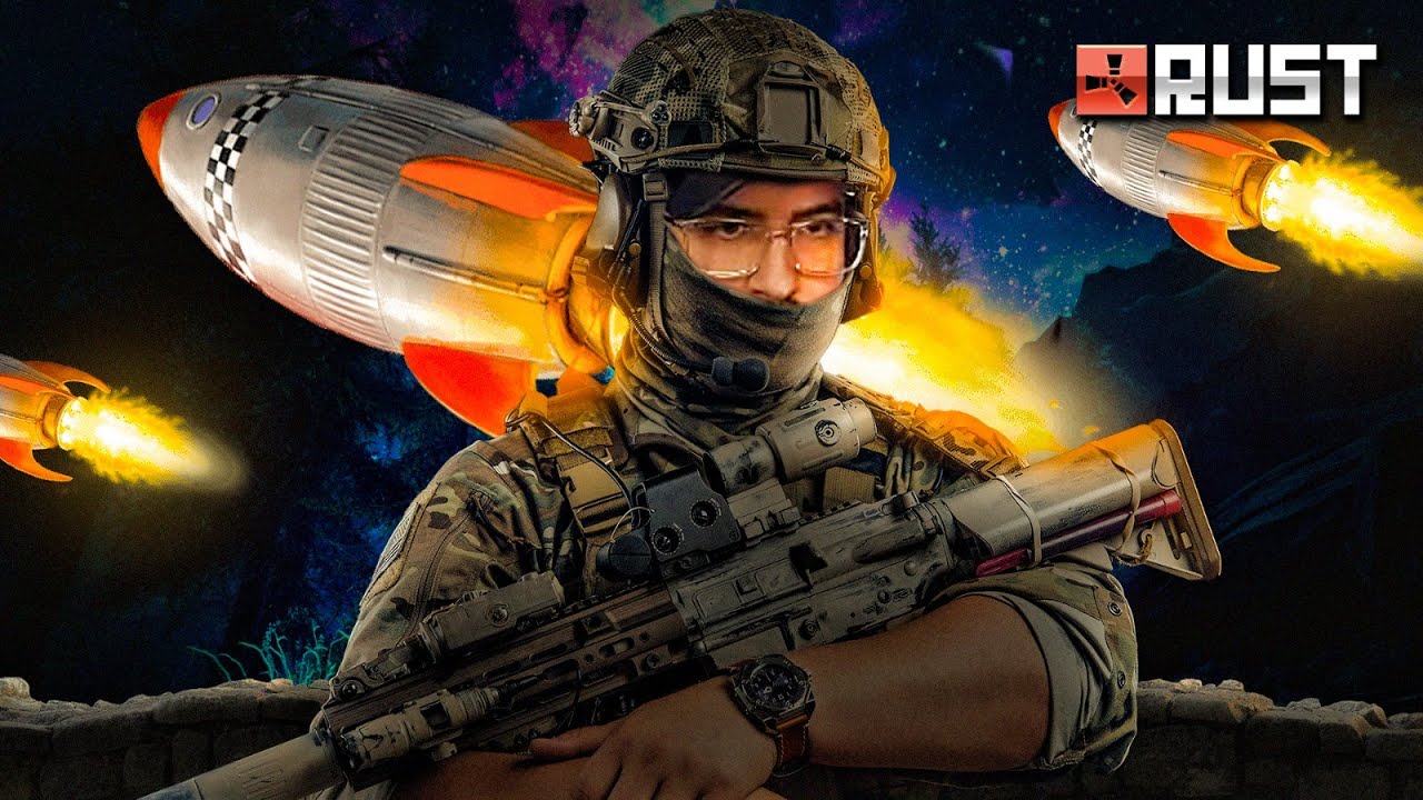 Les HACEMOS COUNTER-RAID y nos QUEDAMOS sus MISILES l RUST Gameplay ...