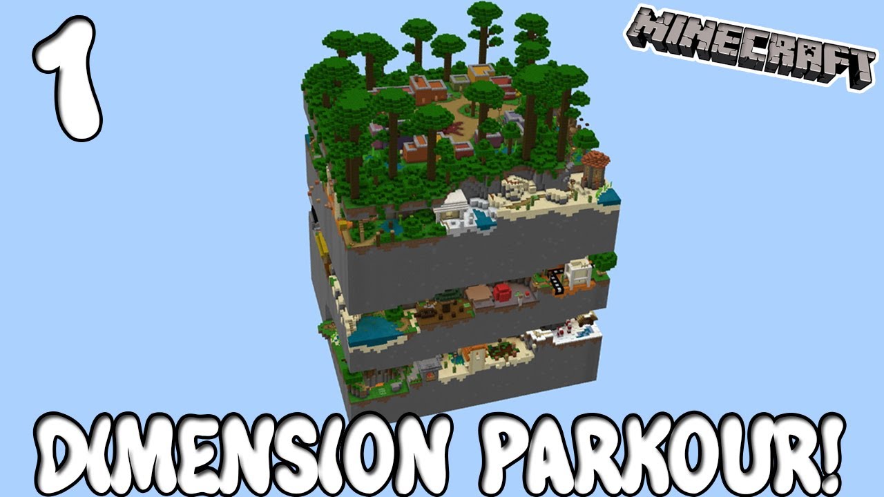 EL OVERWORLD! Minecraft MAPA DIMENSION PARKOUR! Capitulo 1! - YouTube