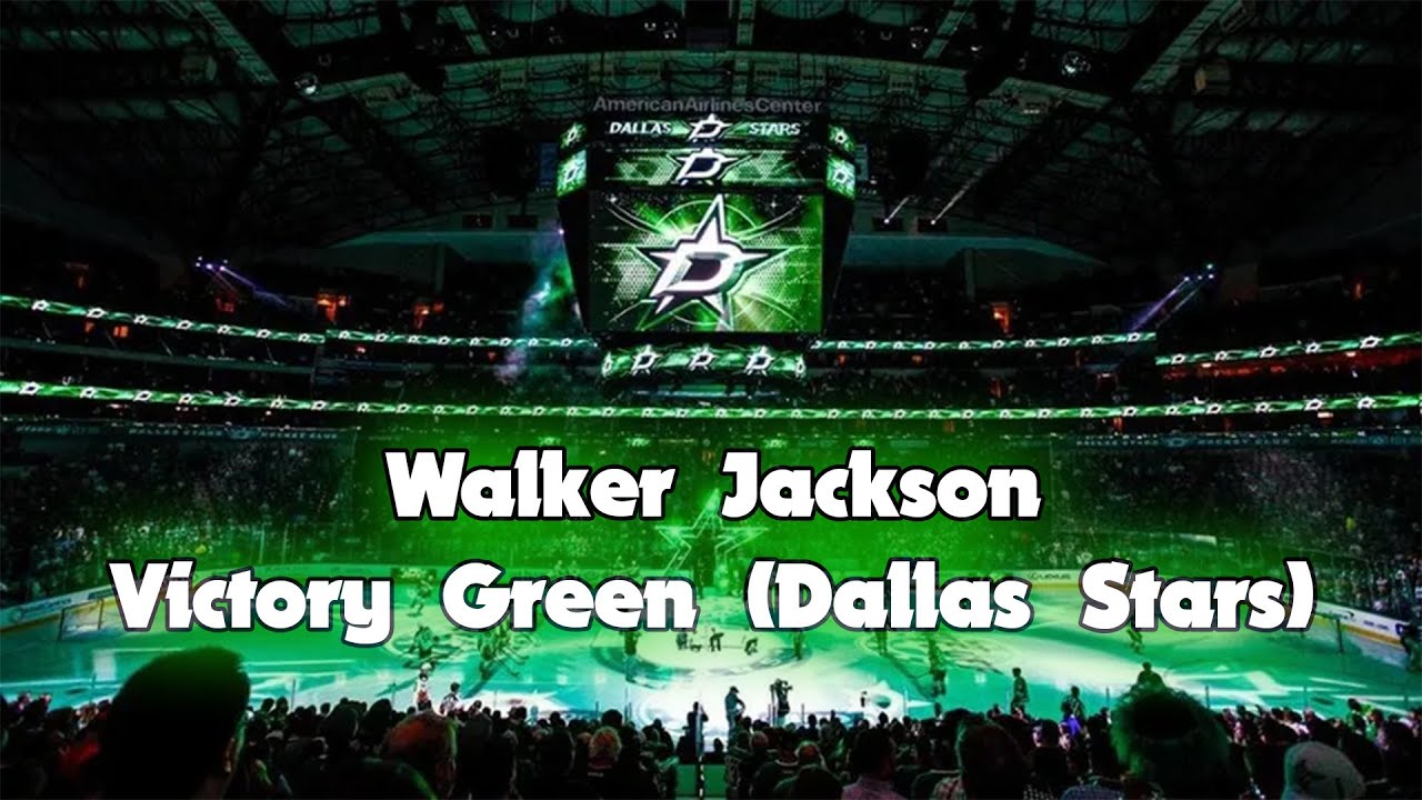 Walker Jackson - Victory Green (Dallas Stars) - Lyrics #country # ...