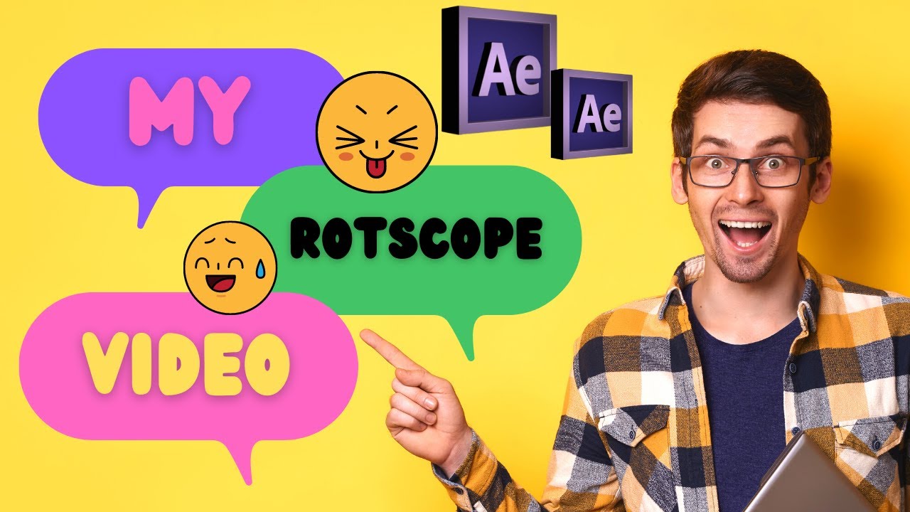 My Rotoscope Video .Edited By After Effect Roto Brush in 2022 - Update ...