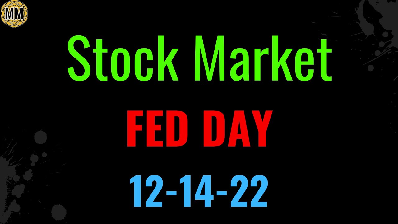 Stock Market FED day. key levels and my trading plan. - YouTube