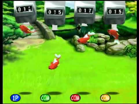 Pokémon Stadium Magikarp's Splash mini-game 32 hits - YouTube