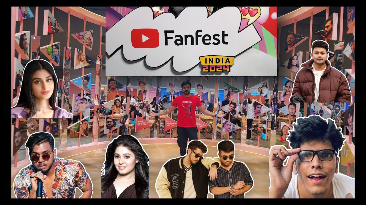 Youtube Fan Fest India 2024 | India's Top Creators Unite at YTFF 2024 ...