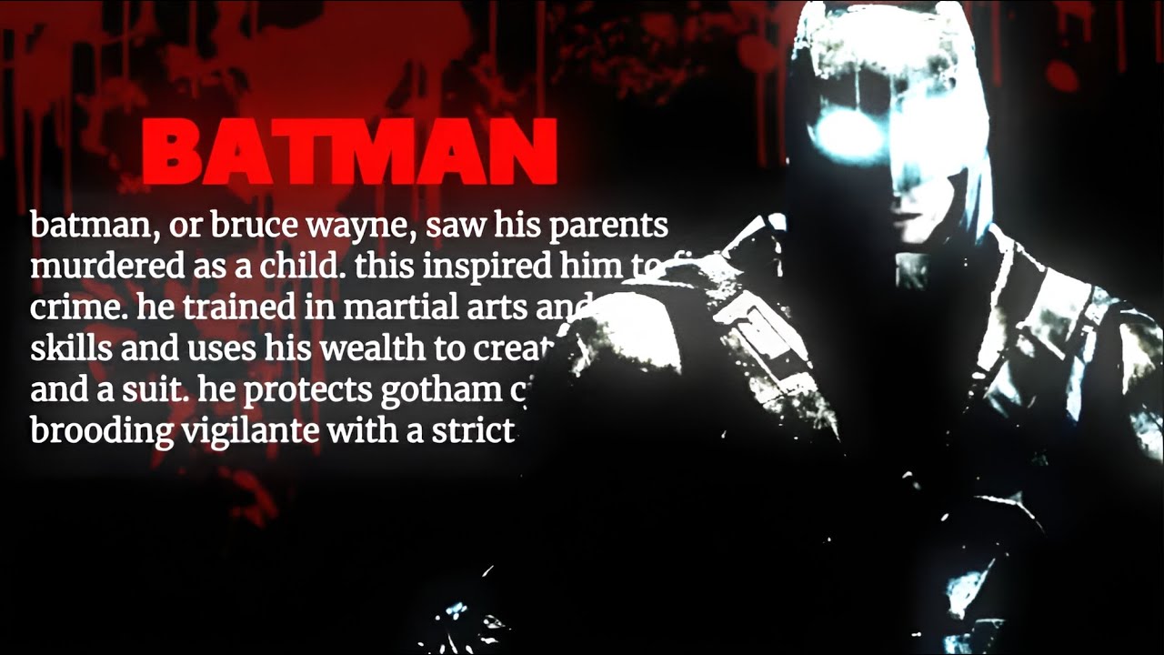 Batman | Symbiote Style [EDIT] - YouTube