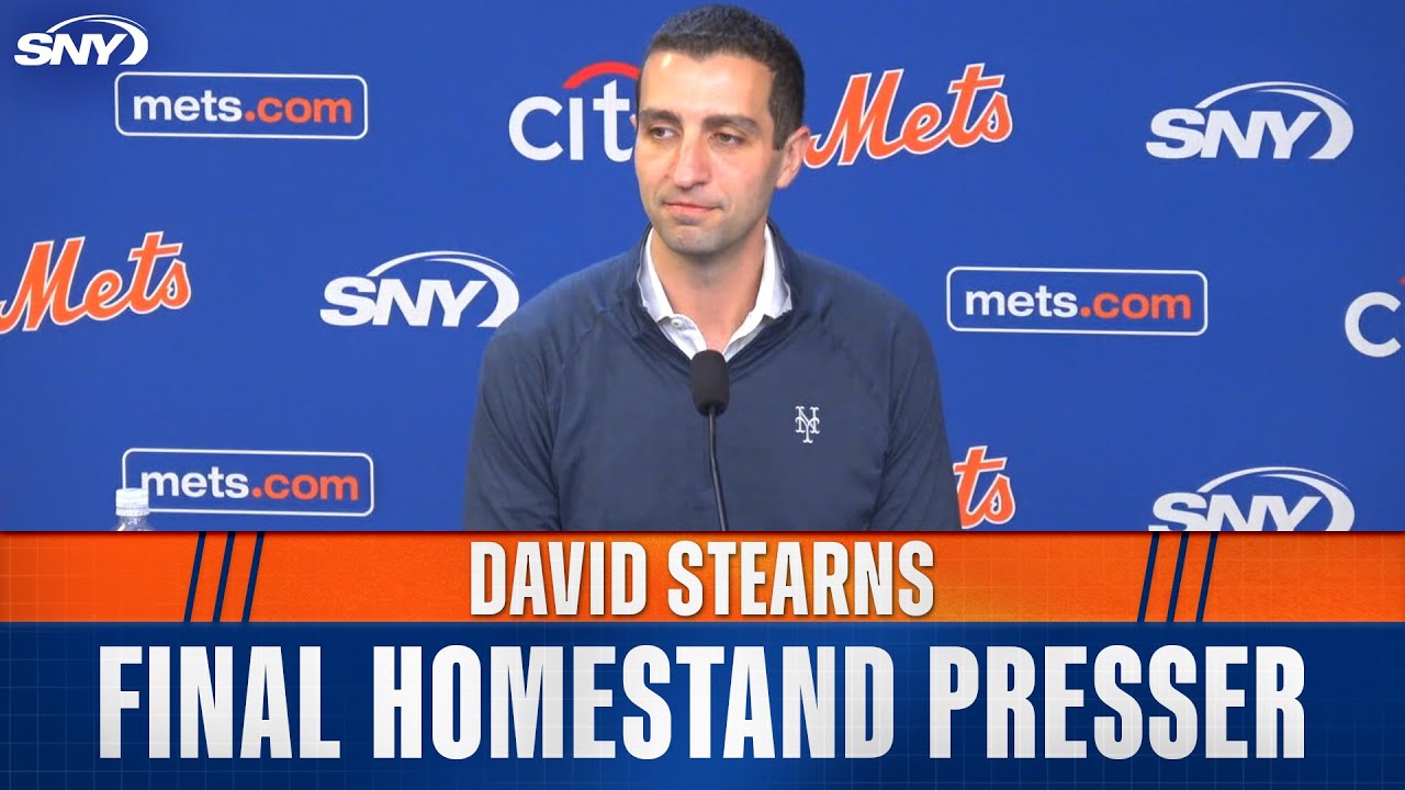 David Stearns talks Mets' final push towards hopeful postseason ...