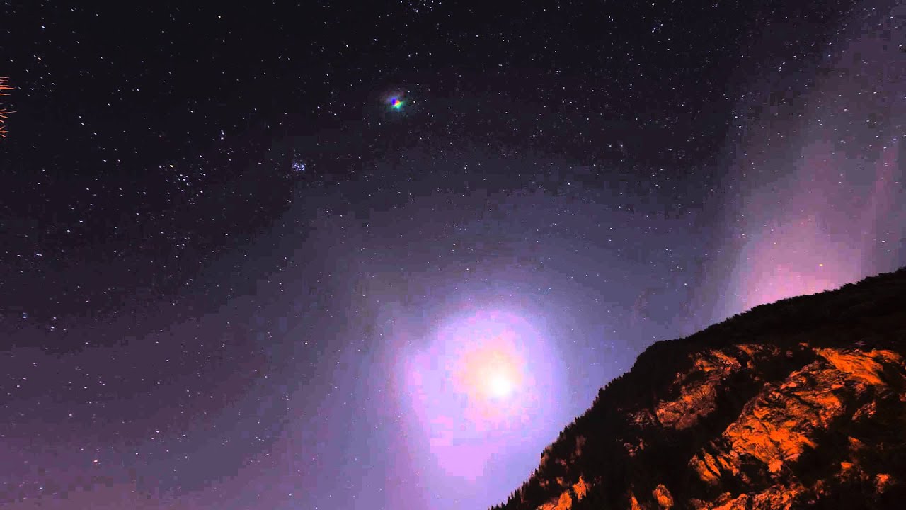time lapse stars & moon 2 23fps 1080 - YouTube