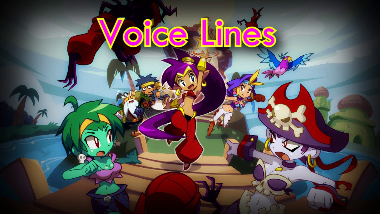Shantae Half-Genie Hero - Voice Lines - YouTube