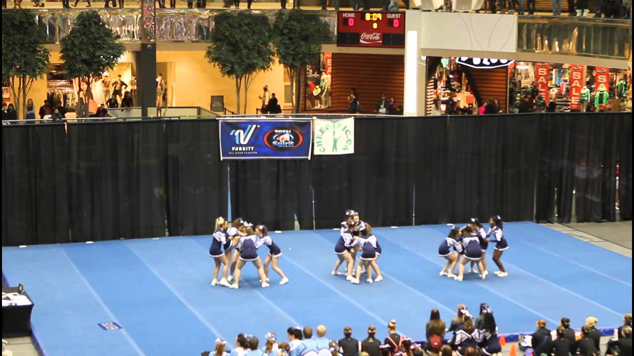 St. FX Cheerleading Team at WEM competition 2014 - YouTube