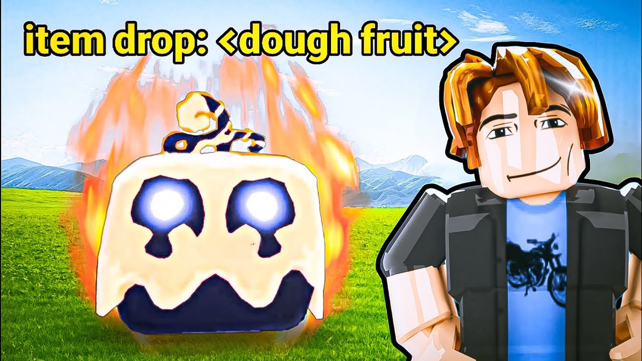 "24 Hours with Dough Fruit in Blox Fruits - YouTube