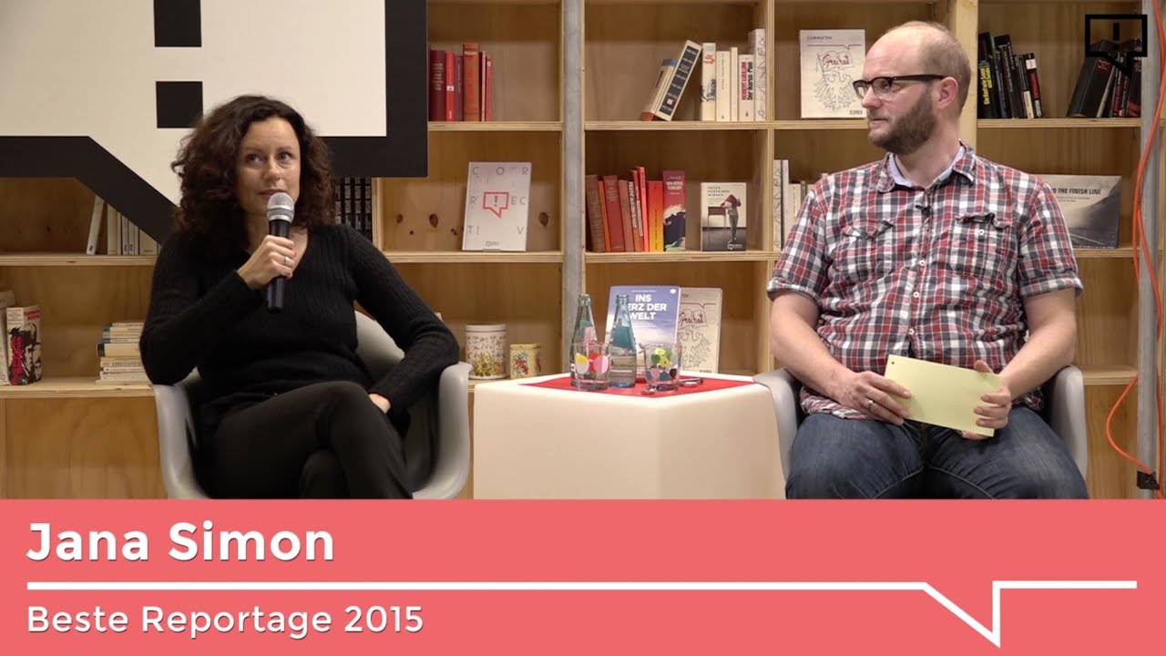 Reporterpreis Matinee - Jana Simon über ihre Recherche #CorrectivEvents ...