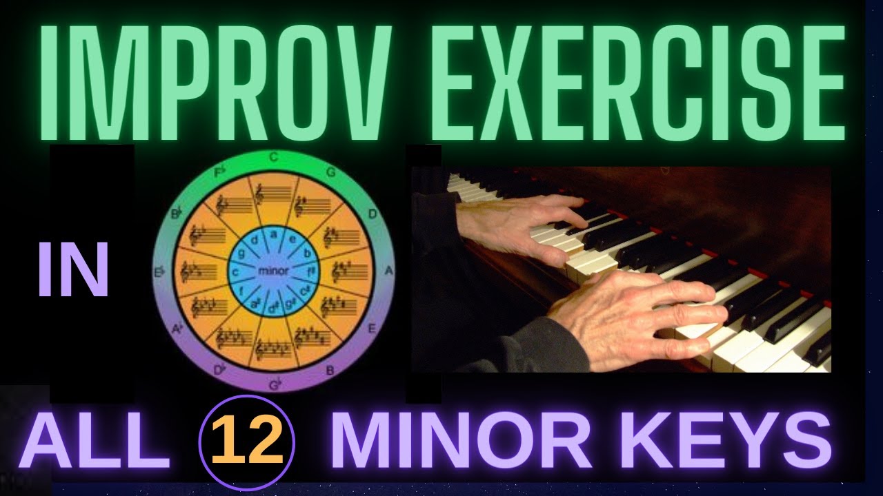 Improv Exercise In Minor Keys Jazz Tutorial For All Instruments Cycle