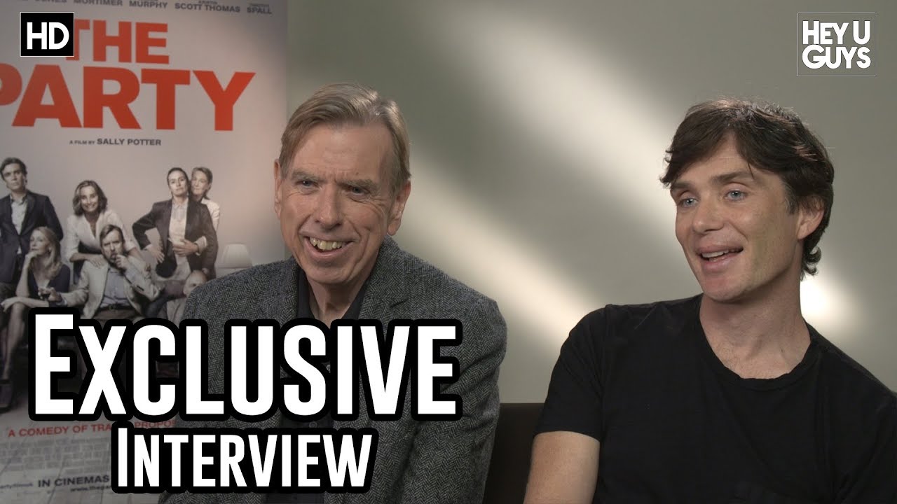 Cillian Murphy & Timothy Spall | The Party Exclusive Interview - YouTube