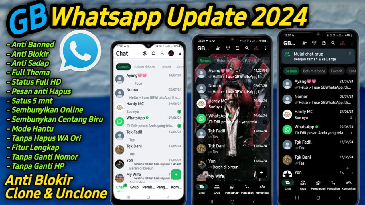 GB Whatsapp Update Lagi 2024 | WA GB terbaru 2024 | WA Mod 2024 - YouTube