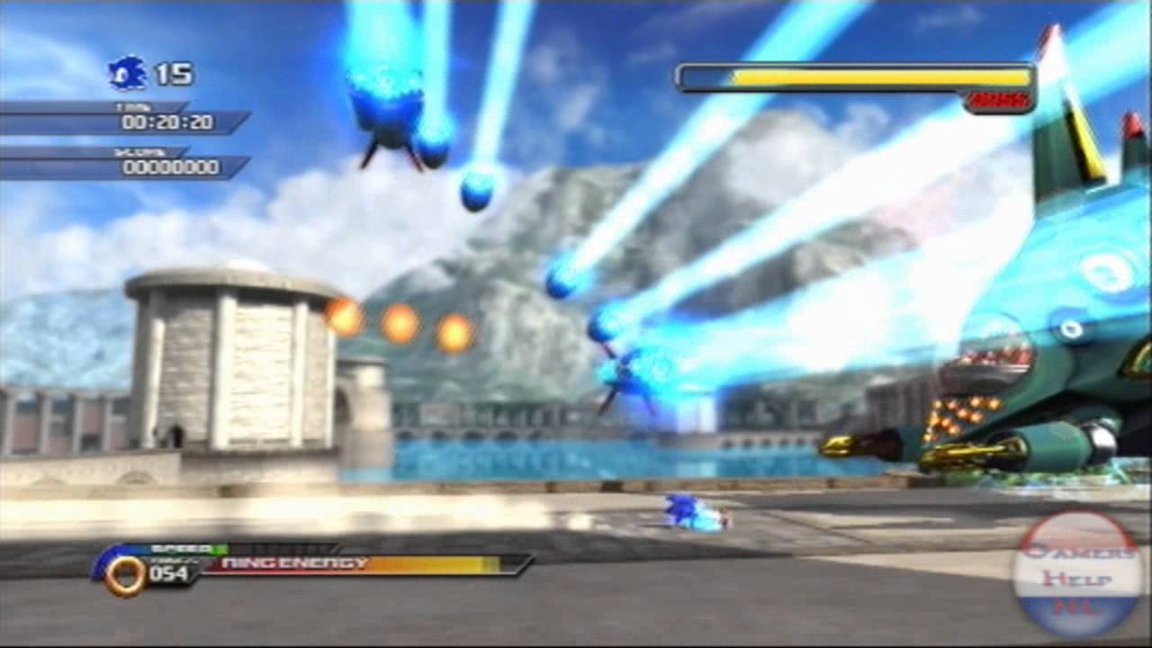 Sonic Unleashed Spagonia Day Boss Egg Devil Ray - YouTube