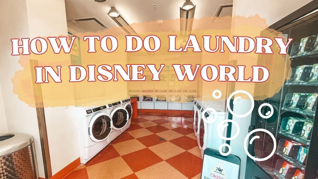 DOING LAUNDRY AT DISNEY'S ART OF ANIMATION RESORT - YouTube