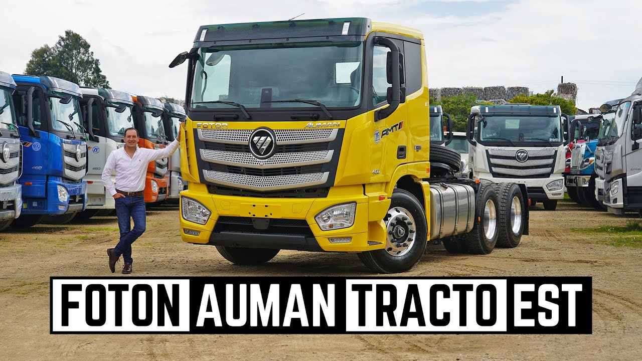 Foton Auman EST 🔥 Así es el poderoso tractocamión de Navitrans 🔥 Review (4K) - YouTube