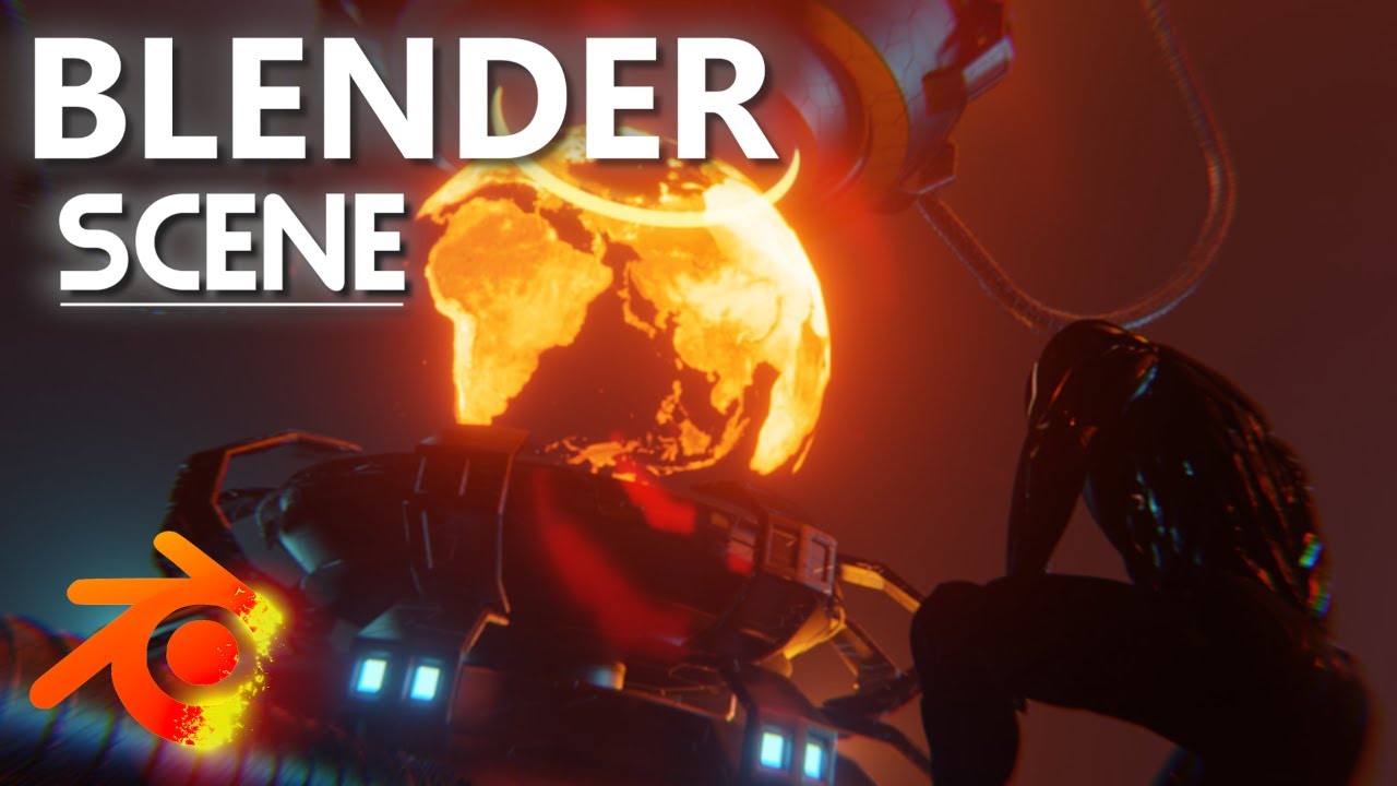 Blender 3.3 Beginner Tutorial - Teaser to Create a Scene (100% Free ...
