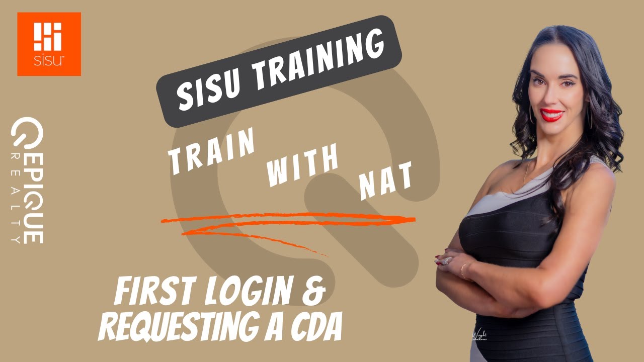 SISU Training - First Login & Requesting a CDA - YouTube