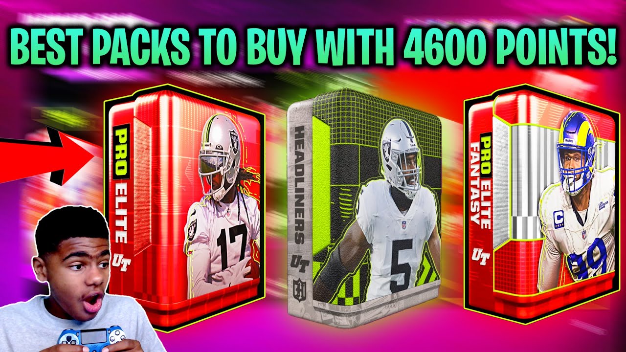BEST PACKS TO BUY WITH THE FREE 4600 MADDEN POINTS! GET THESE PACKS ...