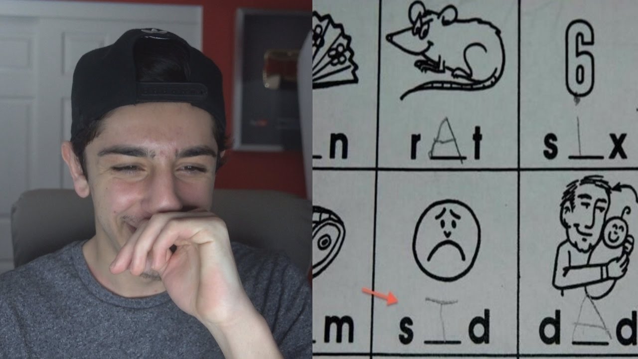 REACTING TO THE STUPIDEST TEST ANSWERS!! | FaZe Rug - YouTube