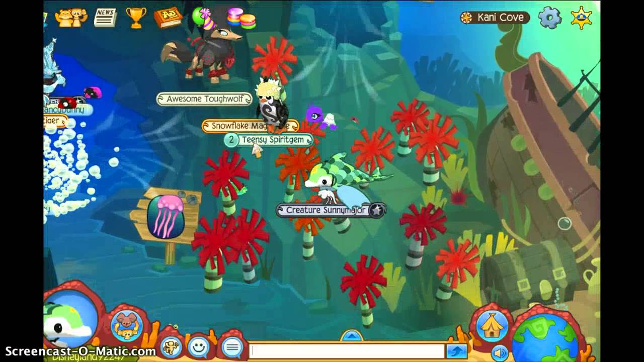 Animal Jam Underwater Glitch - YouTube