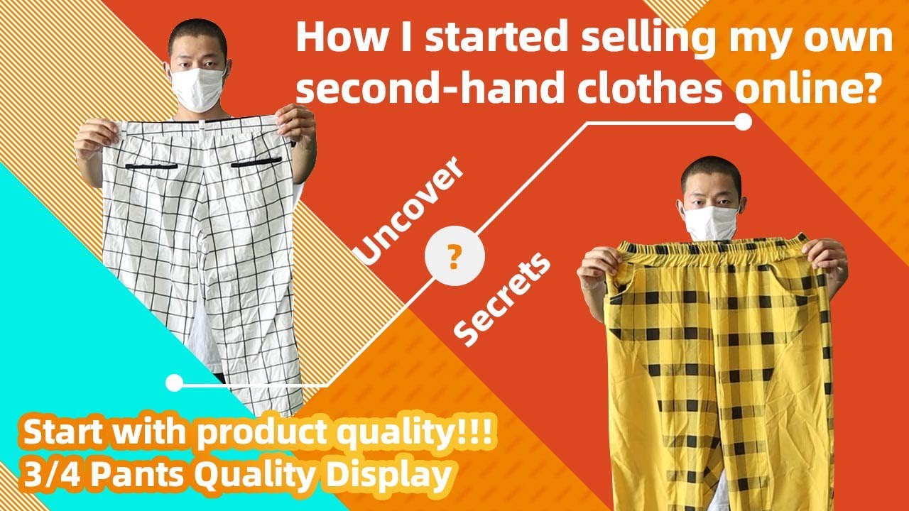 Used Ladies three quarters pants showcasing video. - YouTube