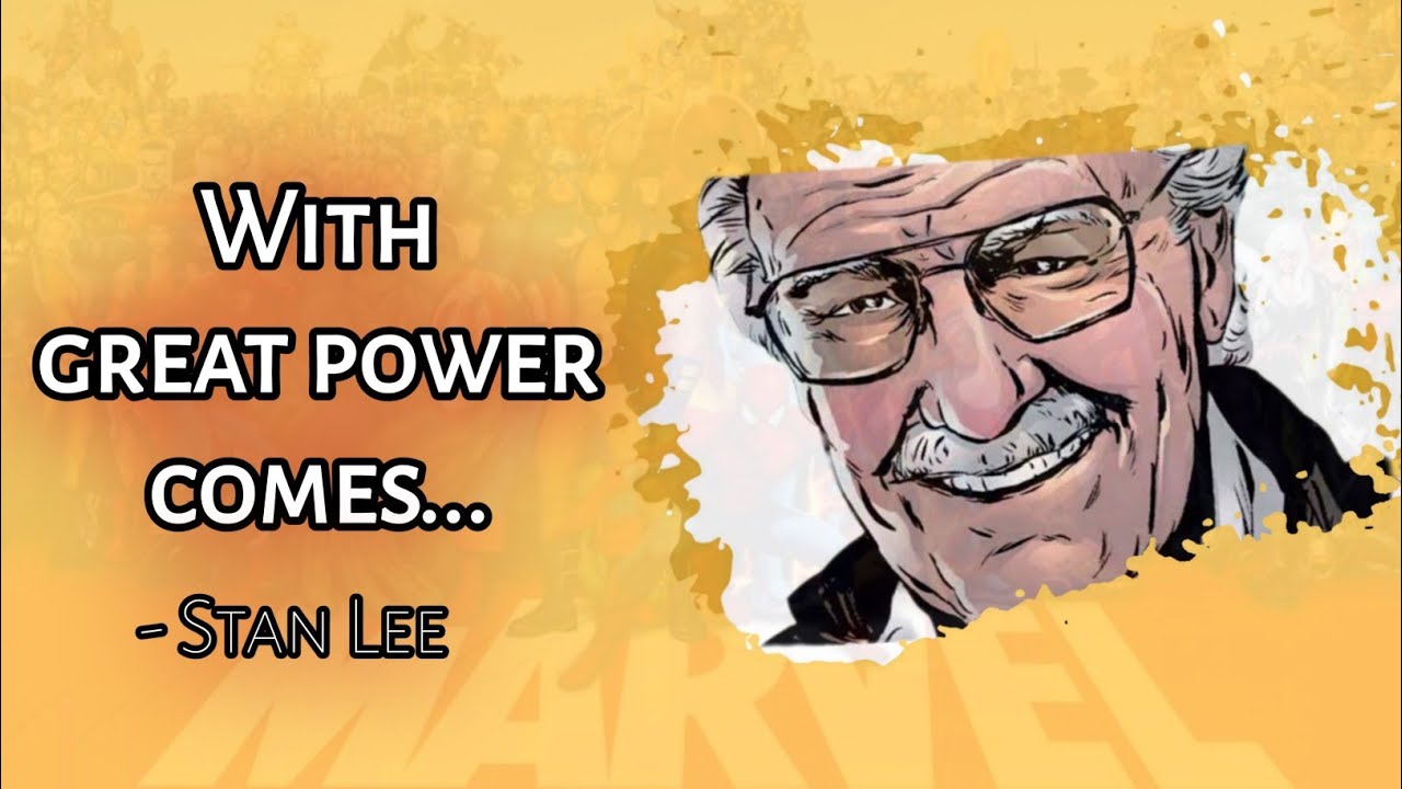 Famous Quotations by Stan Lee || Comics Quotes || Words of Wisdom ...