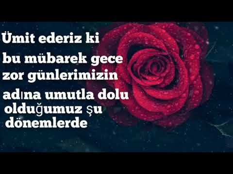 Kandil mesajları regaip kandili mesajları hayırlı kandiller