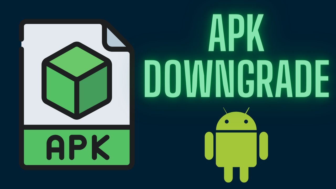 Aprende a hacer un APK downgrade - YouTube