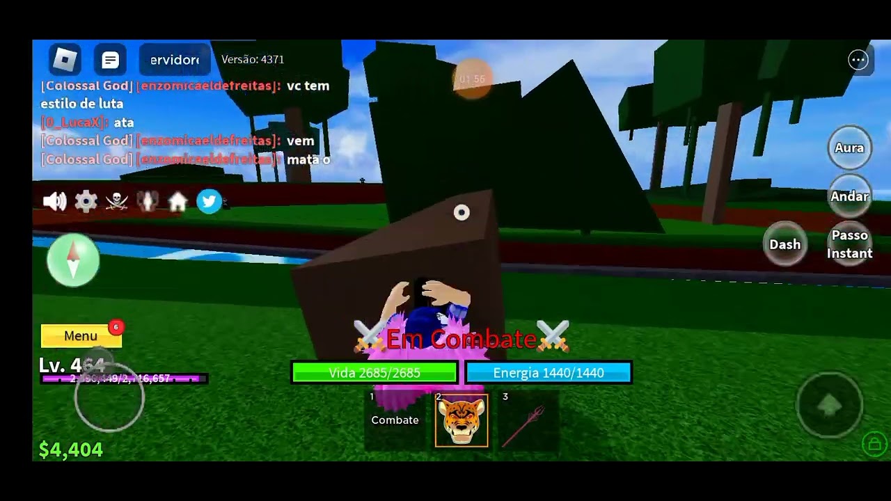 achei o meu escrito Lucas no blox fruits - YouTube