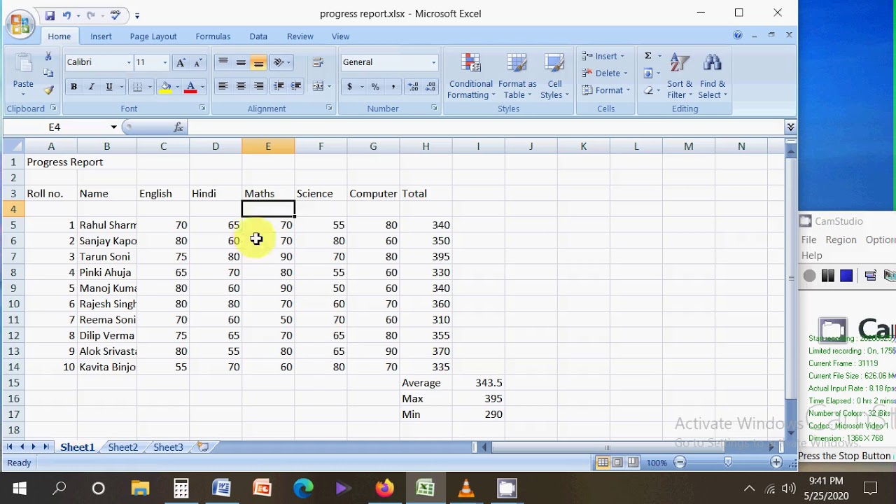 Class 6th / Computer Science / Editing worksheet(26 may) - YouTube