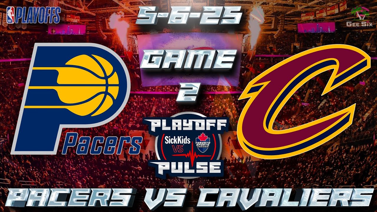 5-6-25 Indiana Pacers vs Cleveland Cavaliers Game 2 Audio | NBA ...