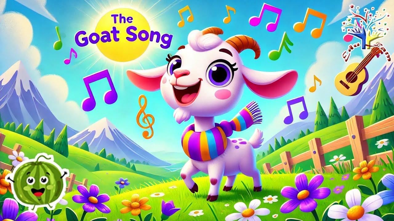The Goat Song | Fun Animal Nursery Rhyme for Kids | Sing Along with ...