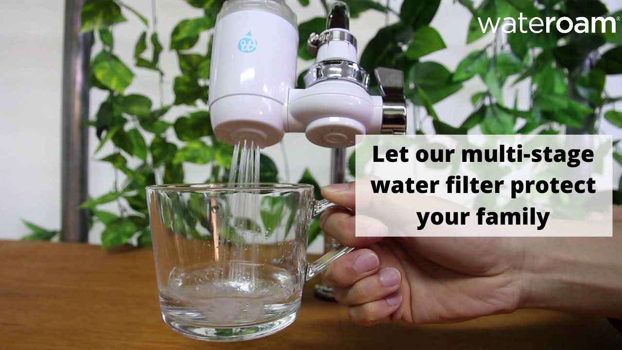 Introducing the Wateroam Home Series Faucet Water Filter - YouTube