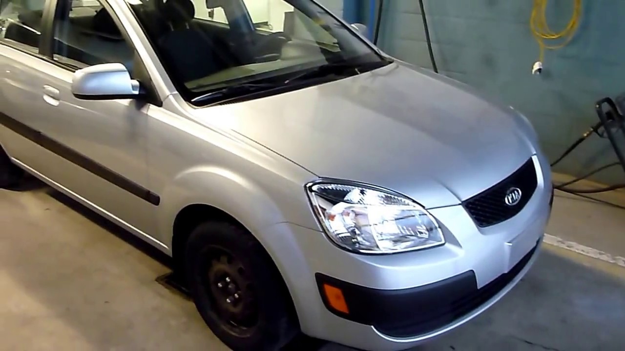 2009 Kia Rio LX Silver - YouTube