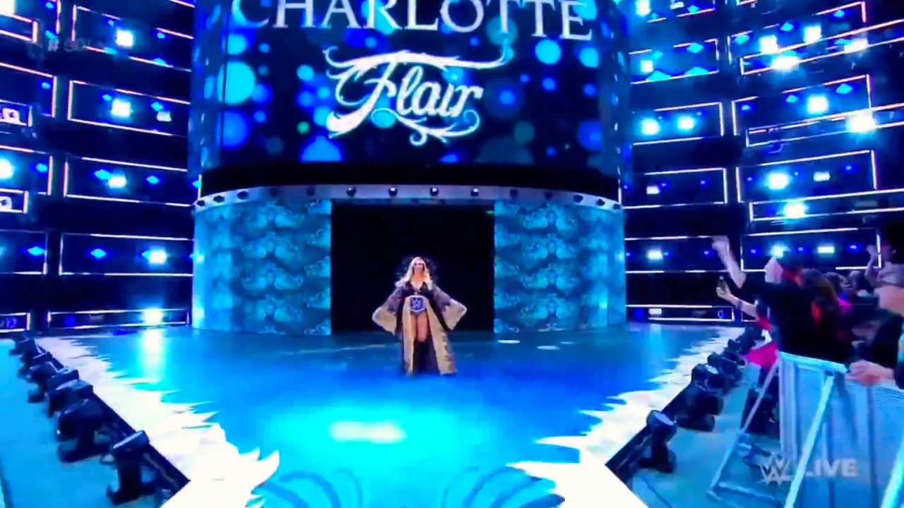 WWE SmackDown Live 19/12/2017 Charlotte Naomi And Riot Squad Segment ...
