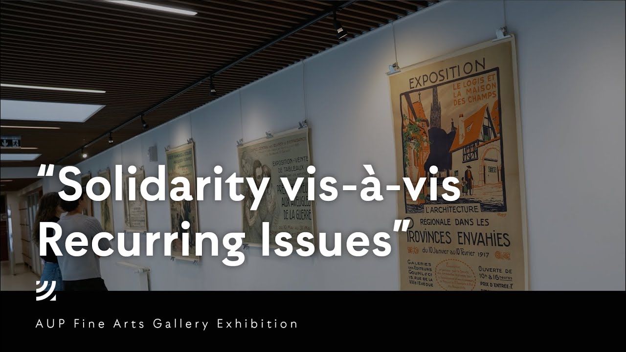 "Solidarity vis-à-vis Recurring Issues" | AUP Combes Gallery Exhibition ...