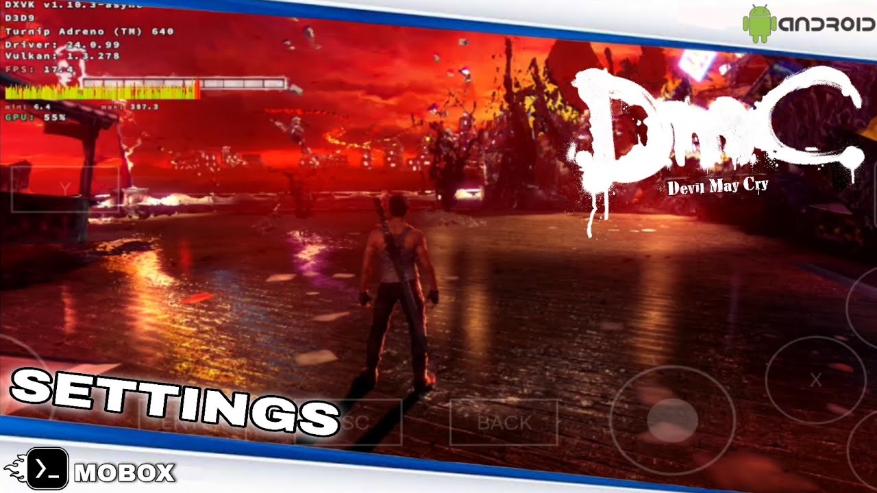 DmC Devil May Cry 2013 - Settings | Windows | Android Mobox Wow64 - YouTube