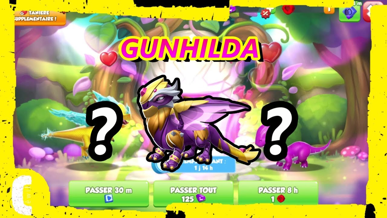 💥Comment croiser le dragon GUNHILDA ? Dragon Mania Legends FR - YouTube