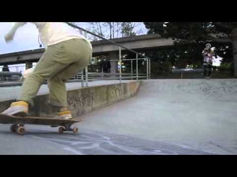 bonsor skate park in Vancouver - YouTube