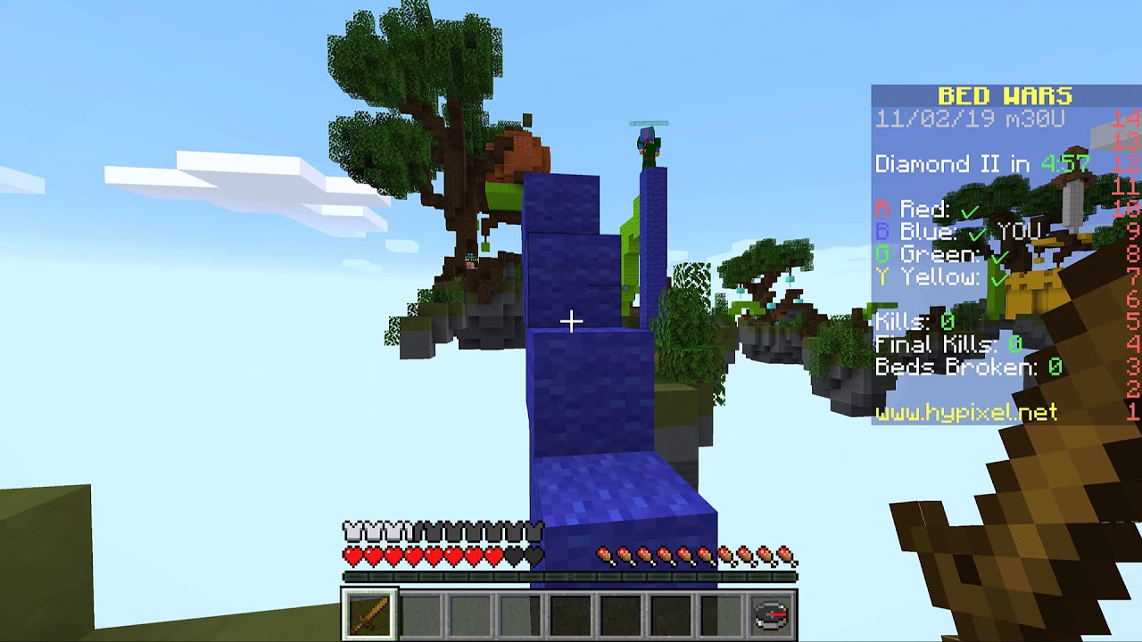 PLAYING BEDWARS WITH FRIENDLY ZOMBIE MATTY !! Minecraft !! - YouTube