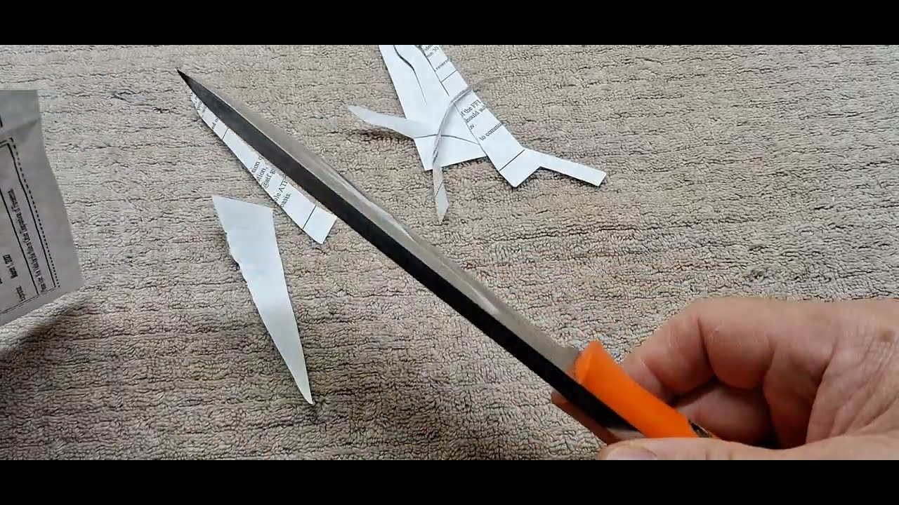 비싼 칼 리뷰 : Bark River CPM V3 Hunting Knife 사냥용 칼을 소개합니다. - YouTube