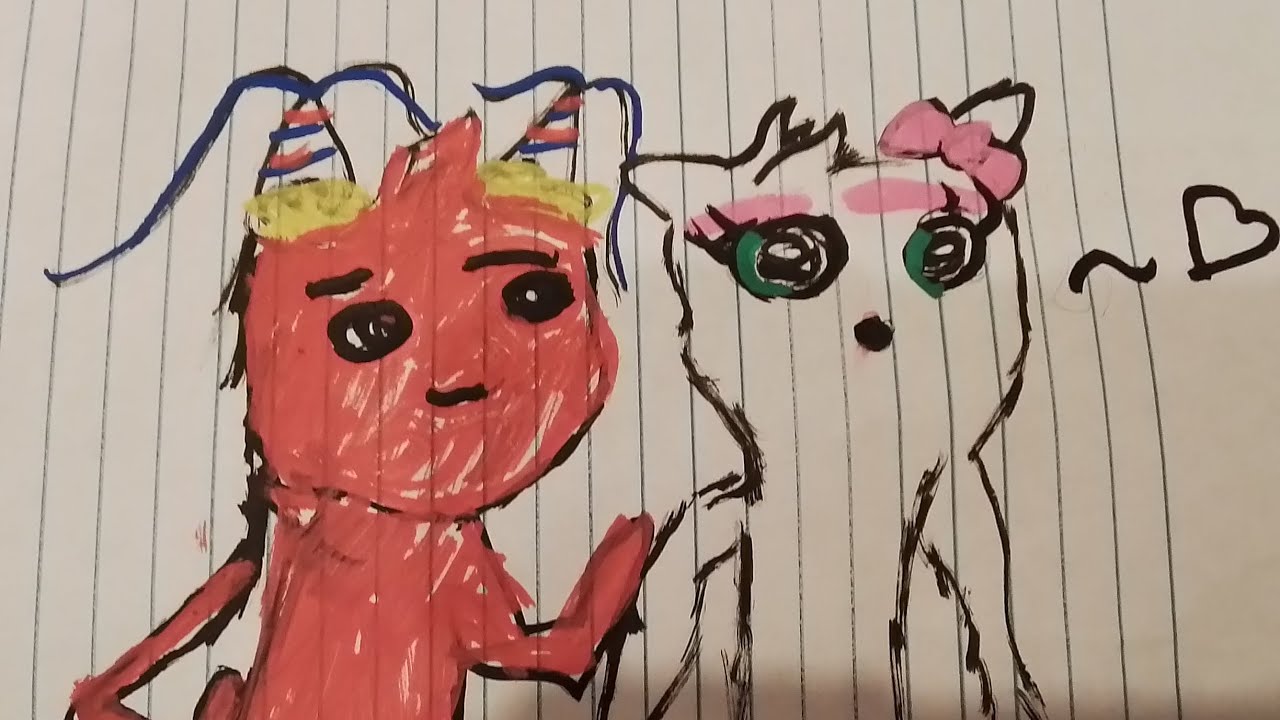 Drawing super cute Banban and Banbaleena! Make sure to follow along ...