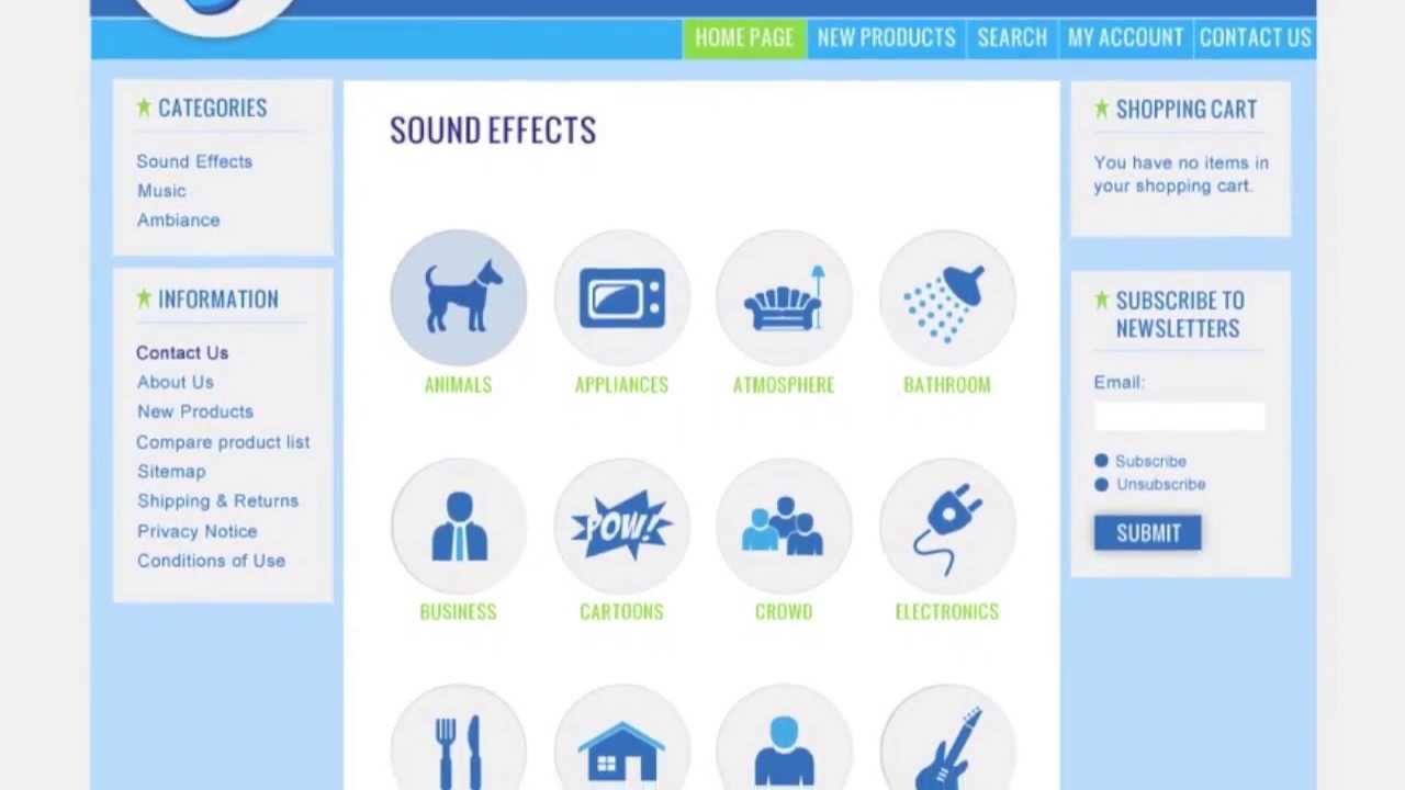 Cartoon Sound Effects CD - YouTube