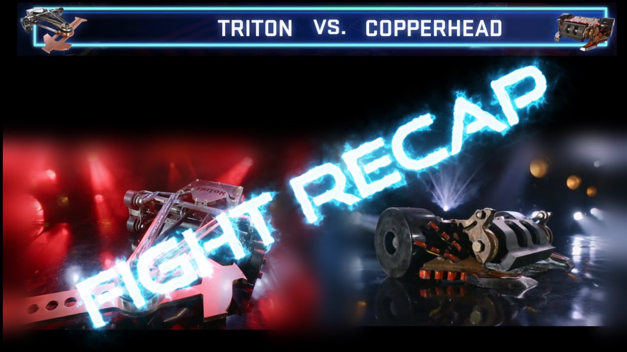 Copperhead Vs Triton Battlebots Fight Recap - YouTube