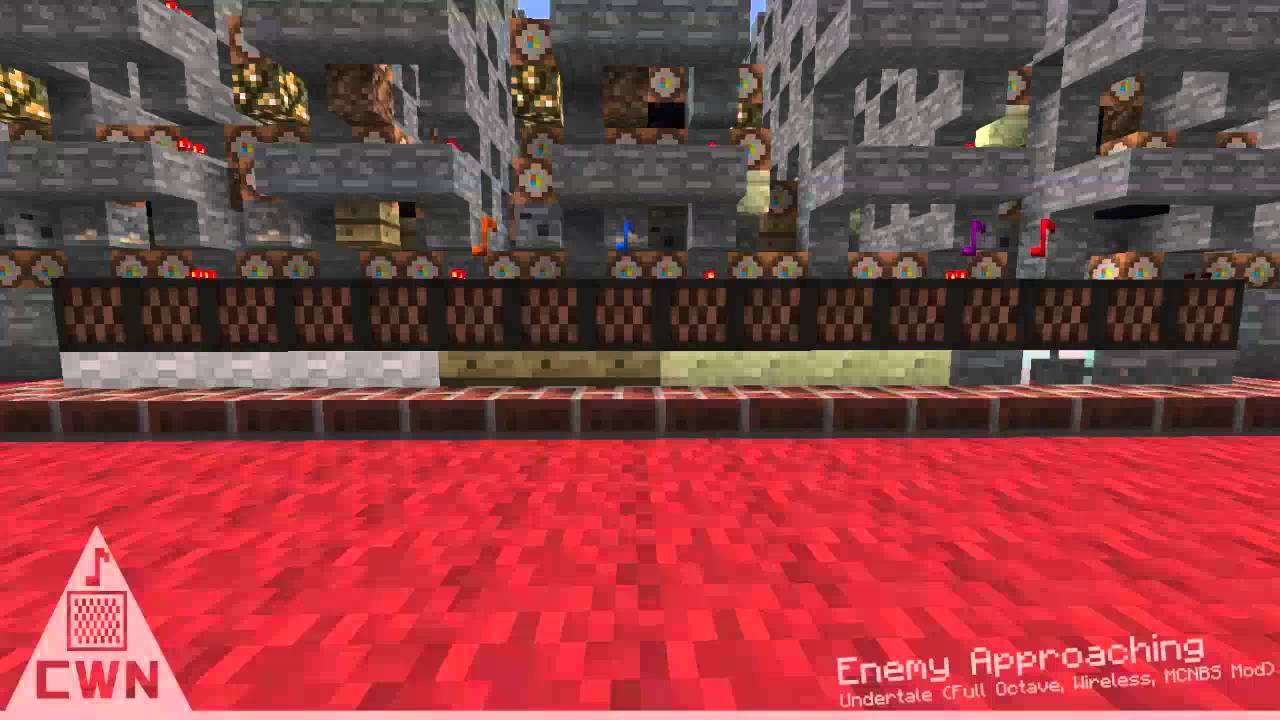 Enemy Approaching - Full Octave Note Block Song - Undertale - YouTube