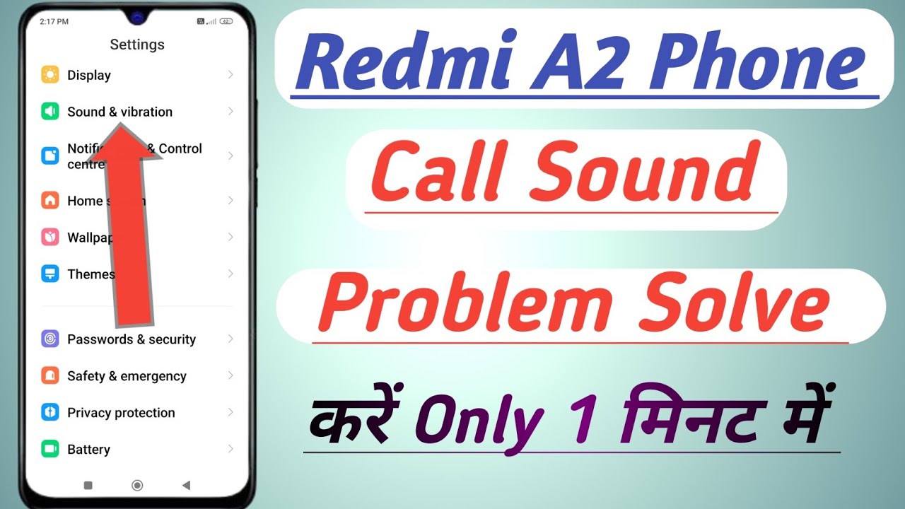 Redmi A2 Phone Call Ringtone Sound Problem Solve | Calling Ringtone ...