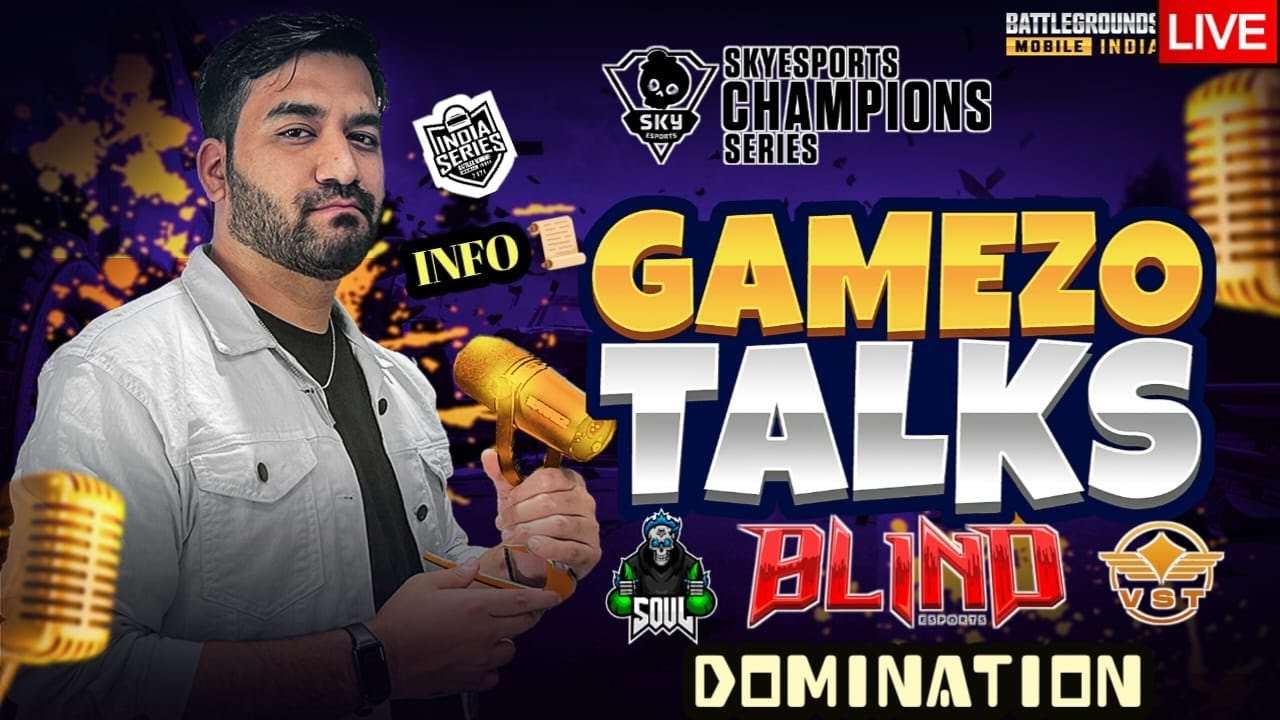 GAMEZO TALKS🎙️|🔥BLIND DOMINATION🔥SOUL, VST| SKY CHAMPIONS SERIES FINALS ...