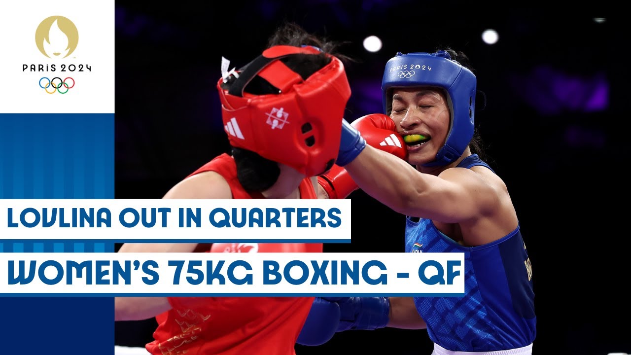 India's Lovlina Borgohain exits in the quarter-final 🥊 | Women's 75kg ...