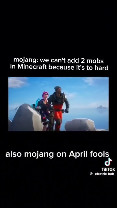 mojang really be lazy💀 #memes #minecraft #gaming #mobvote2023 #fyp # ...